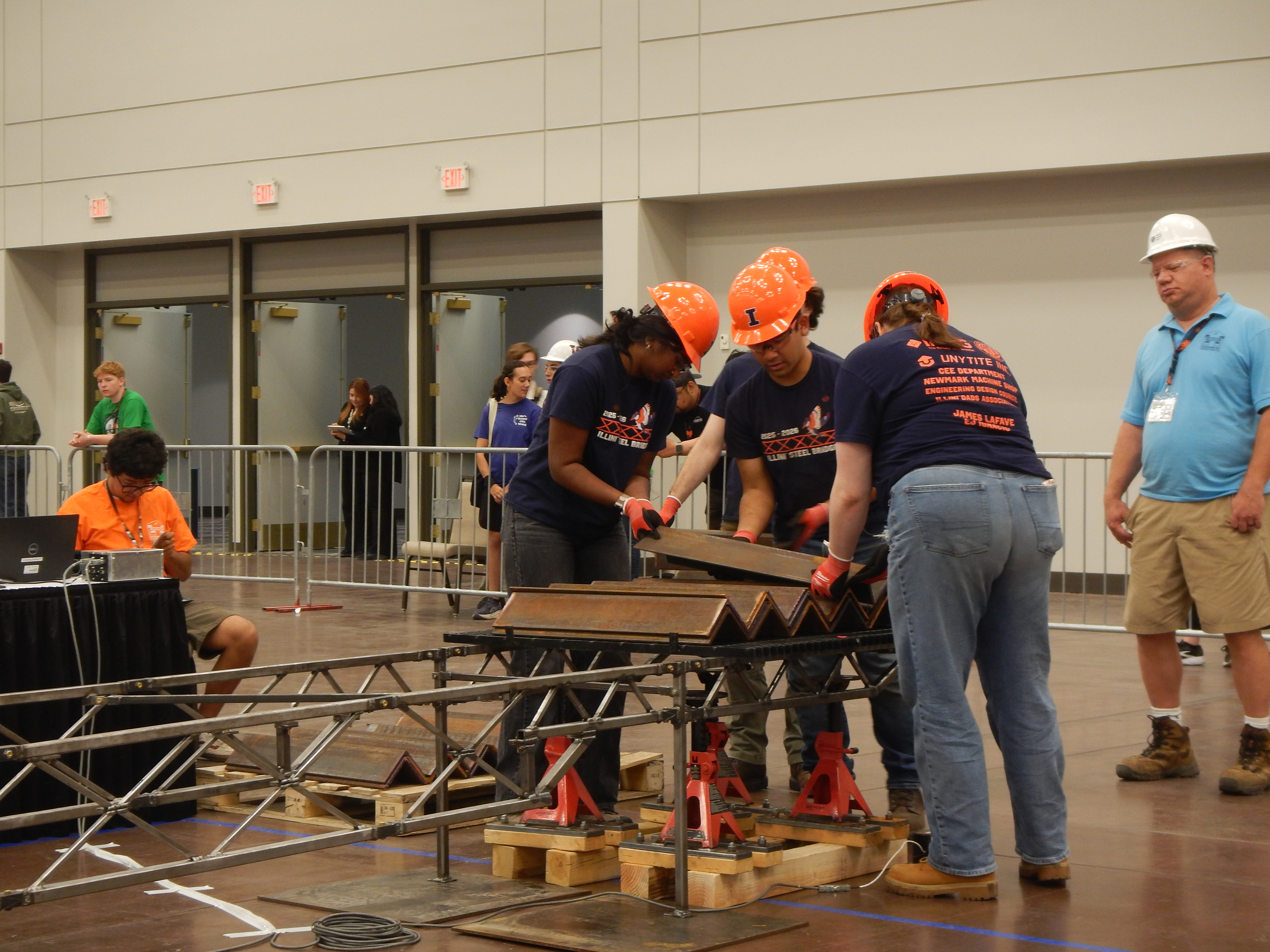 CEE Steel Bridge finishes in top 10 at 2026 National Finals, wins first ...