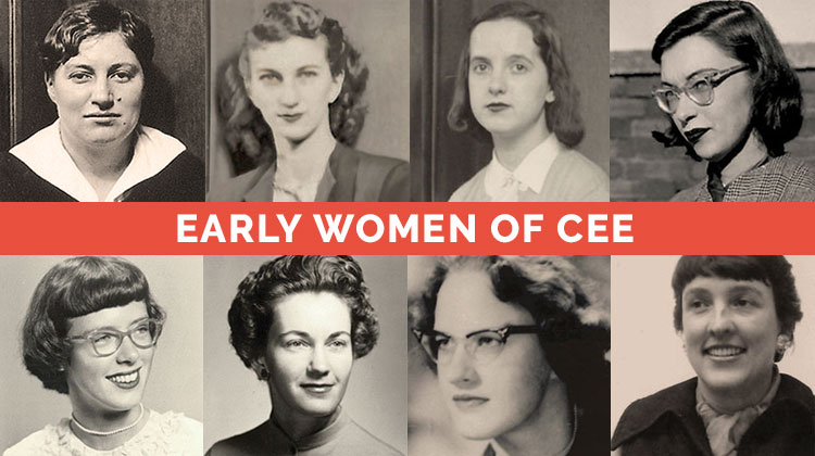 Early Women of CEE | Civil & Environmental Engineering | Illinois