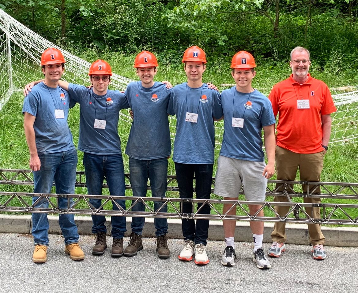 Student steel bridge team competes at Nationals | Civil & Environmental ...