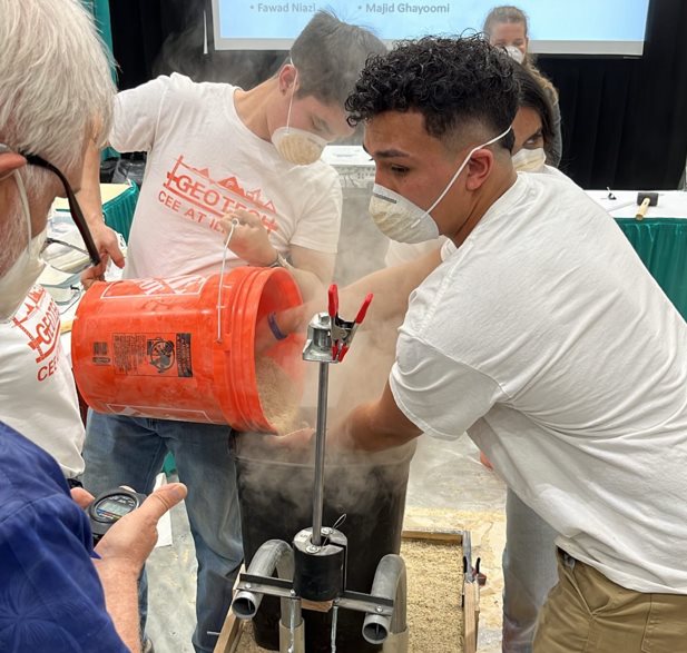 CEE students compete at National GeoWall Competition | Civil ...